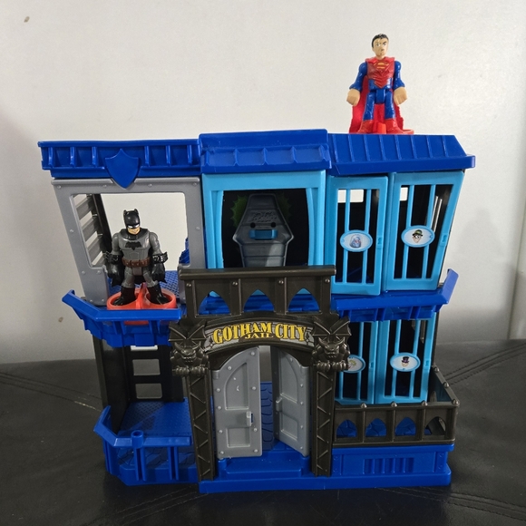 Mattel | Toys | Fisher Price Imaginext Gotham City Jail Playset Comes ...